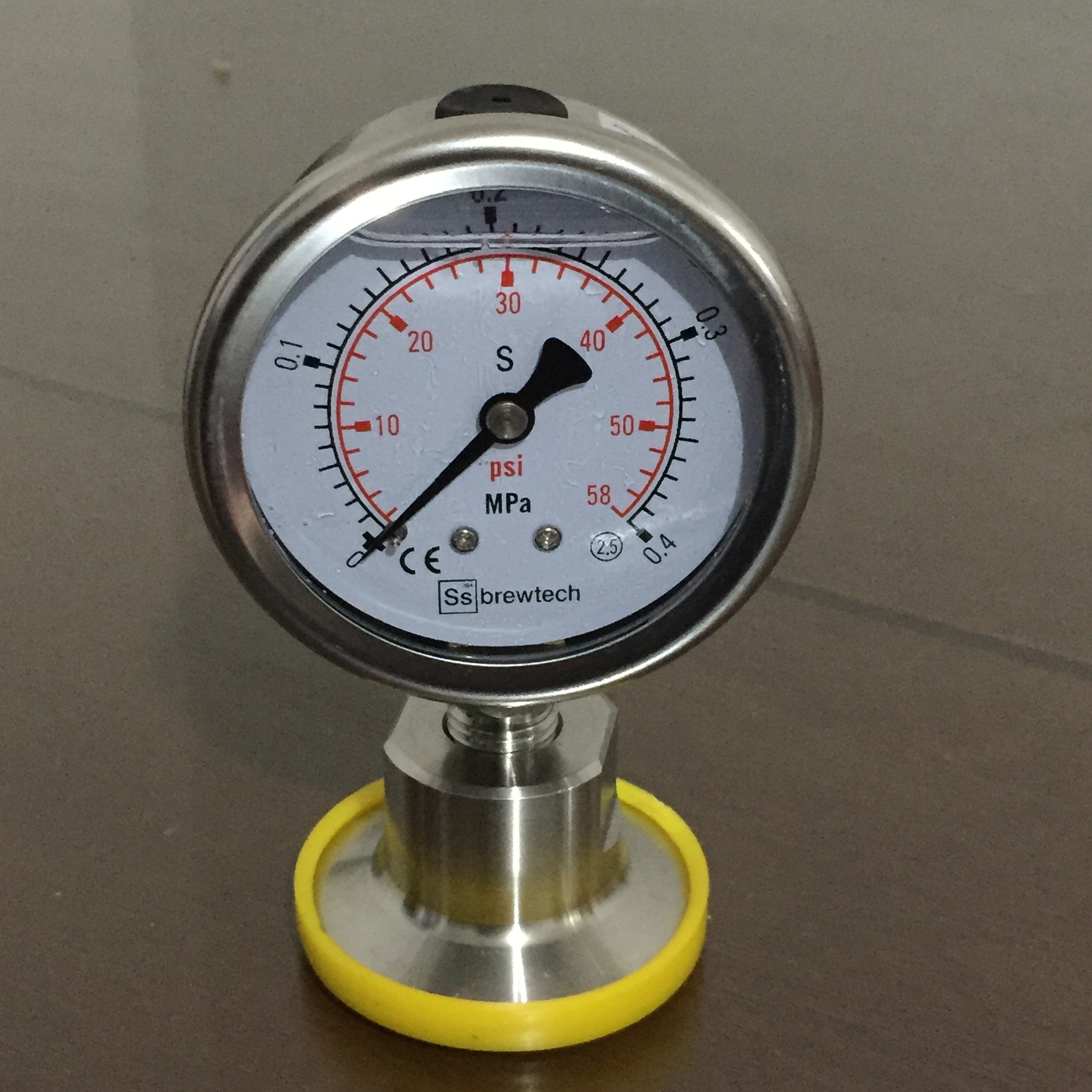 Manómetro SS Brewtech - TC – nanoCellar